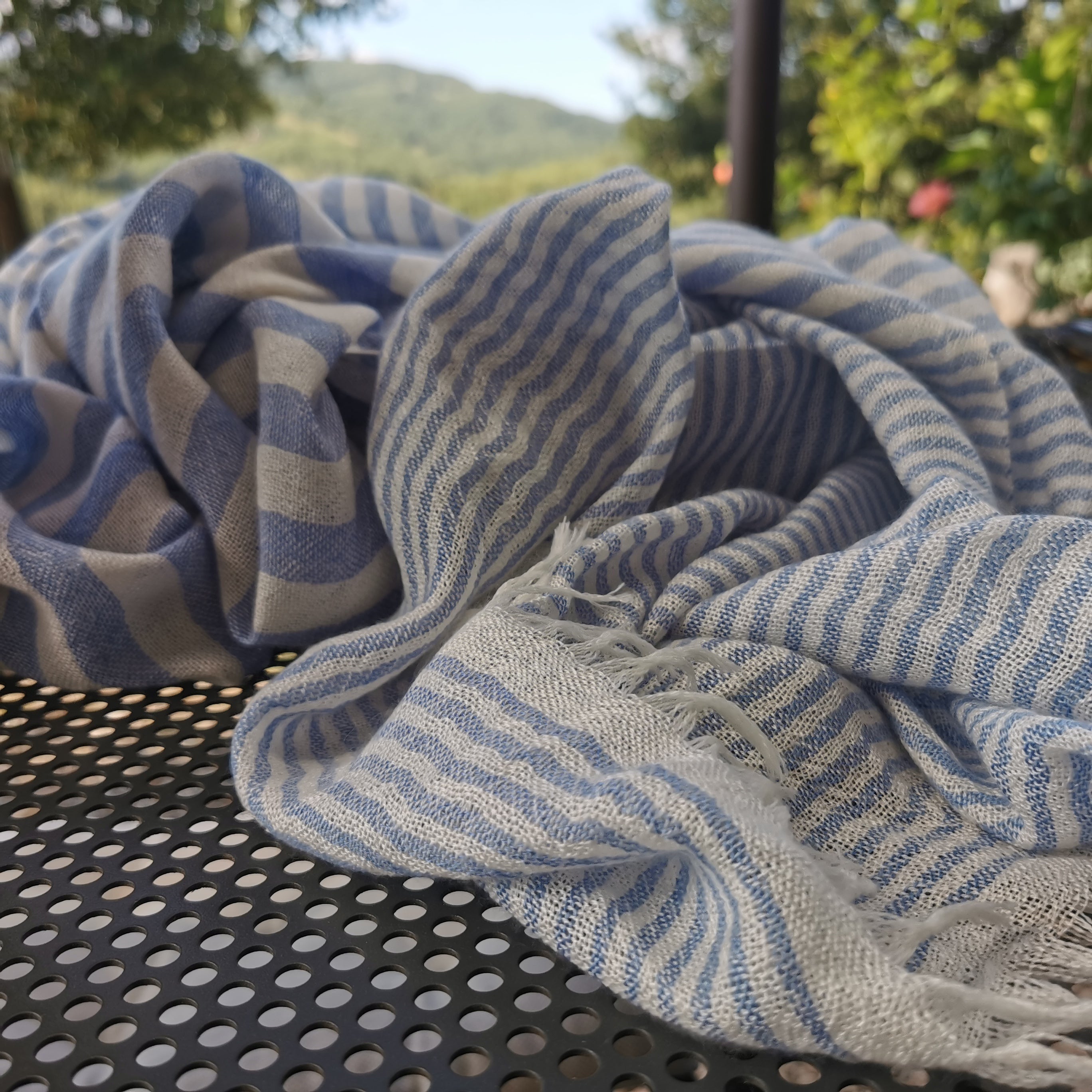Cashmere & Silk STRIPES – CHIANTI CASHMERE SHOP